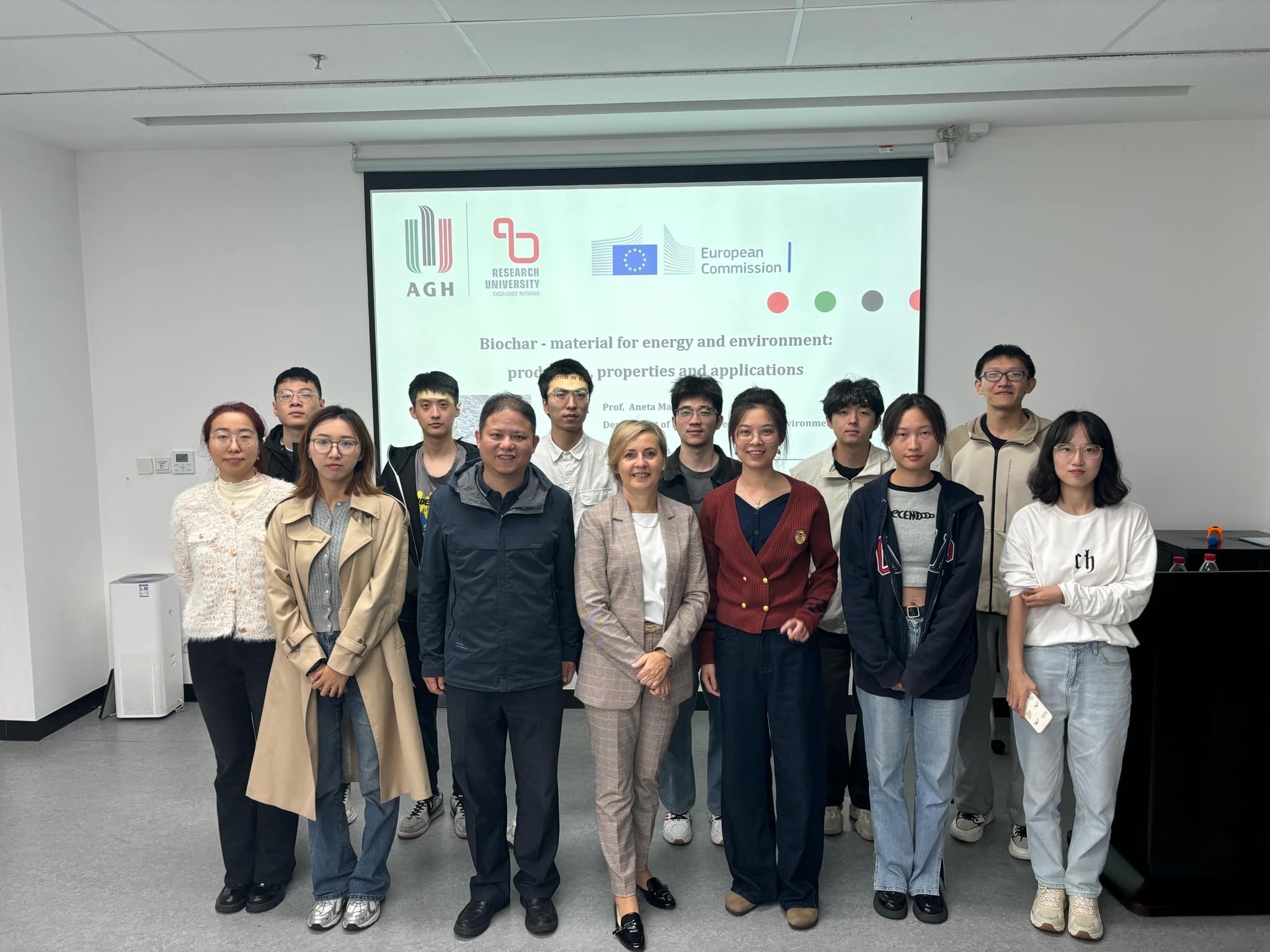 Prof. Aneta Magdziarz visited Shanghai Jiaotong University – CUPOLA project