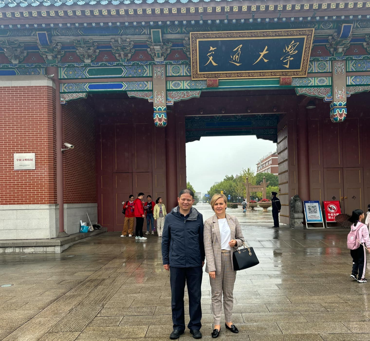 Prof. Aneta Magdziarz visited Shanghai Jiaotong University – CUPOLA project